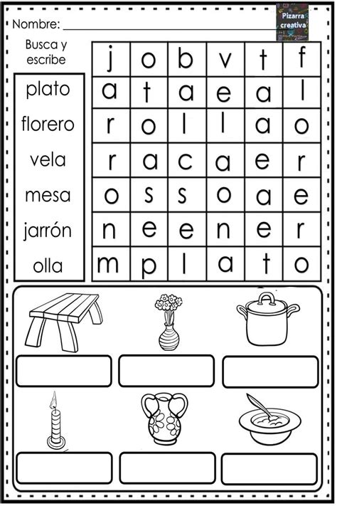 Cuaderno Para Lectoescritura De Palabras Materiales Educativos Para