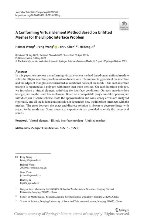 a conforming virtual element method based on unfitted meshes for the elliptic interface problem