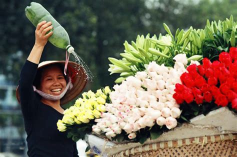 Hanoi Is Romantic With Flower Bikes