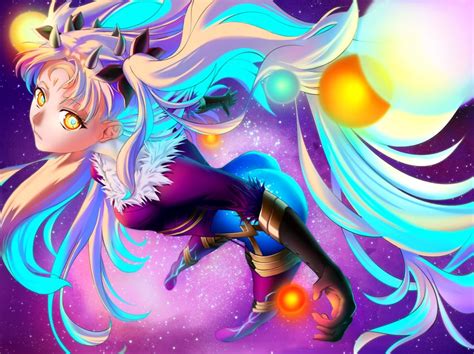Ishtar And Space Ishtar Fate And 1 More Drawn By Allen Riv Danbooru
