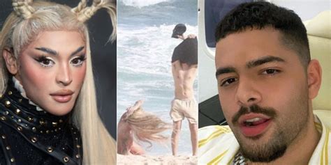Pedro Sampaio e Pabllo Vittar são flagrados juntos intimidade