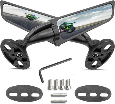 Amazon 2024 Latest Motorcycle Wing Mirrors Compatible With Ninja