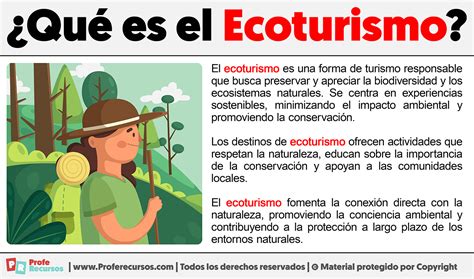 Que Es El Ecoturismo Definici N De Ecoturismo