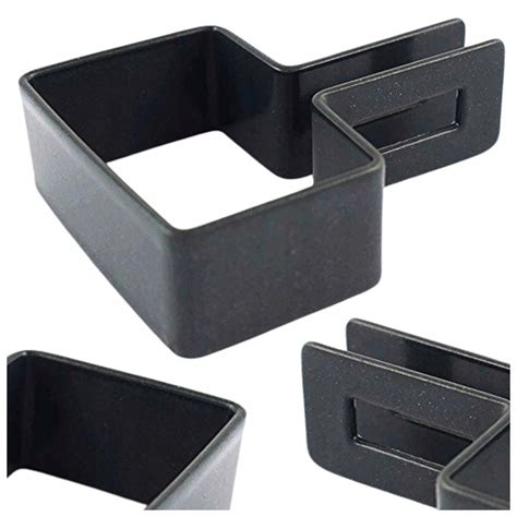 OBEJMA KOŃCOWA UCHWYT DO PANELI 60x40 ANTRACYT AO OPPK 60X40 RAL 7016