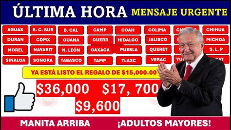 Super Regalo Preparan Dep Sito De Mil Hoy Amlo Libera La Mejor