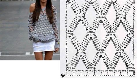 Blusas De Croch Modelos Lindos E Como Fazer Gr Ficos Receitas