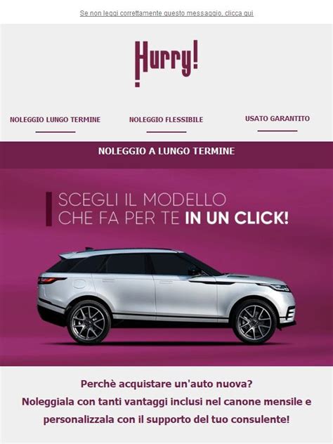 Hurry Noleggio a partire da 195 mese scopri le novità jeep Renegade