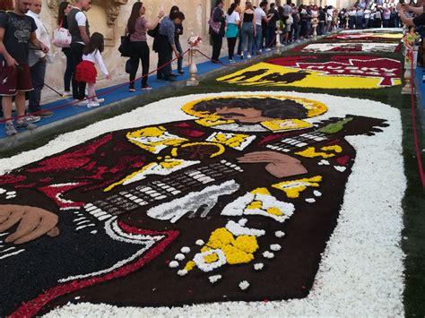 Al Via La 44esima Edizione DellInfiorata Di Noto Questanno Dedicata