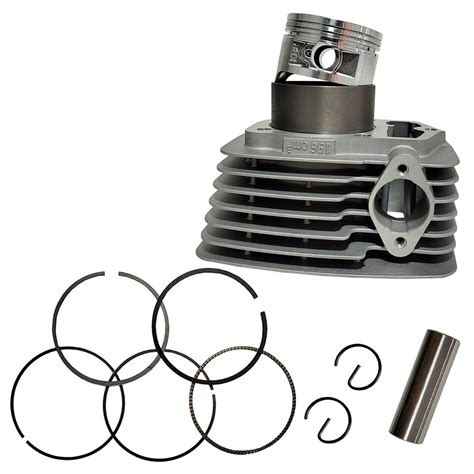 Kit Motor Cilindro Pistão Anéis Honda Cbx 200 Xr 200 Nx 200 Modelo
