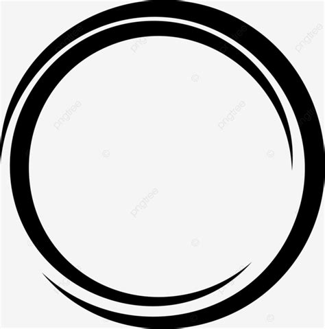 Circulo Material Negro Png Dibujos Circulo Negro Anillo Png Y Vector