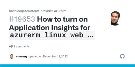 How To Turn On Application Insights For Azurerm Linux Web App