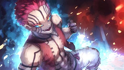 Demon Slayer Kimetsu No Yaiba 4K Akaza Demon Slayer Kimetsu No
