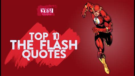 Top The Flash Quotes Youtube
