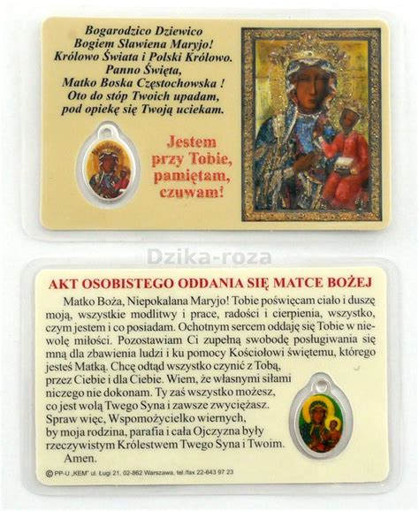 10 Modlitwa Do Matki Boskiej Częstochowskiej RiessZakery