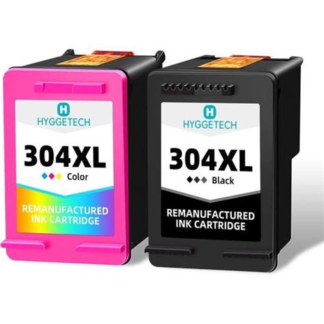 Cartouches d encre reconditionnées 304XL pour HP 304XL 304 XL