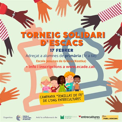 Torneig Solidari Descacs Escola Catalana D Escacs