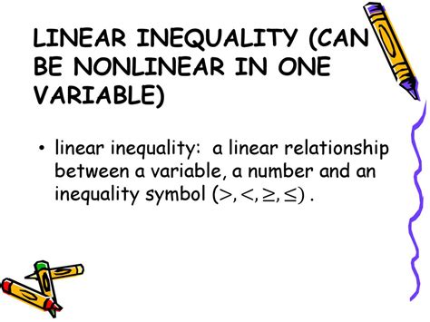linear inequalities simple ppt download