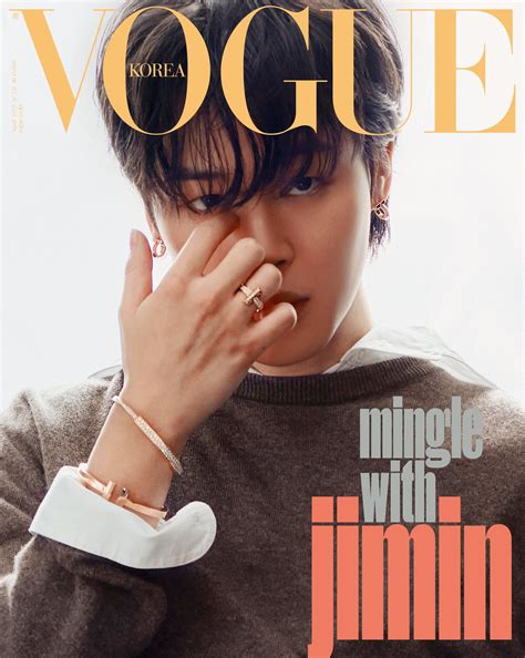 Magazine Vogue Korea Featuring Jimin April Issue Us Bts Army