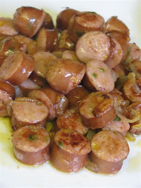 PASSION ON THE STOVE TOP Sauteed Jalapeno And Cheddar Smoked Sausage