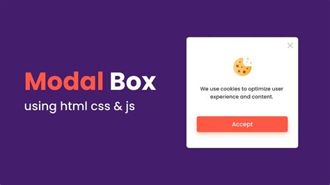 how to make cookies message popup for website using html css javascript youtube