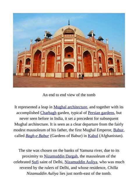 Humayun S Tomb The Most Beautiful Tomb In Delhi Humayun S Tomb