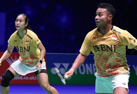 Hasil Perempatfinal All England 2023 Rehan Naufal Lisa Ayu Tembus