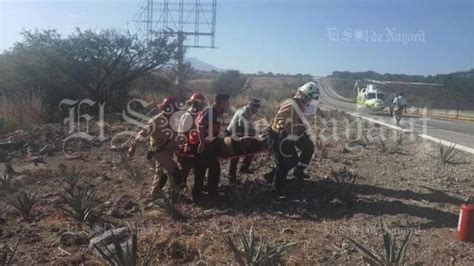 Dos Muertos Y 10 Heridos Deja Brutal Accidente En La Autopista Tepic