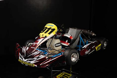 Fully Custom Go Kart Graphics Kit By OMX Graphics Ltd