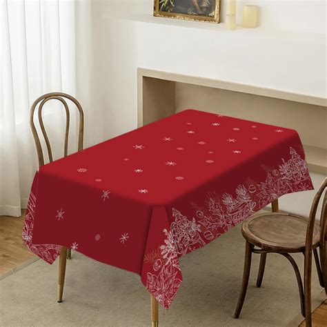 LANSCARE Weihnachtstischdecke Rechteckig 152 4 X 259 1 Cm Schwere