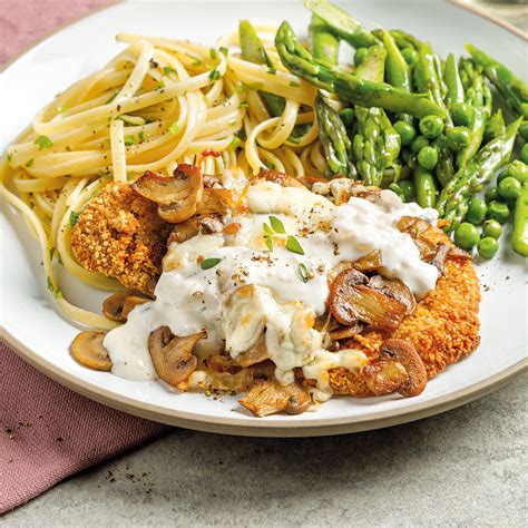 Escalopes de veau panées à lair fryer 5 ingredients 15 minutes