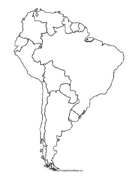 World Geo Midterm South America Map And Capitols Diagram Quizlet