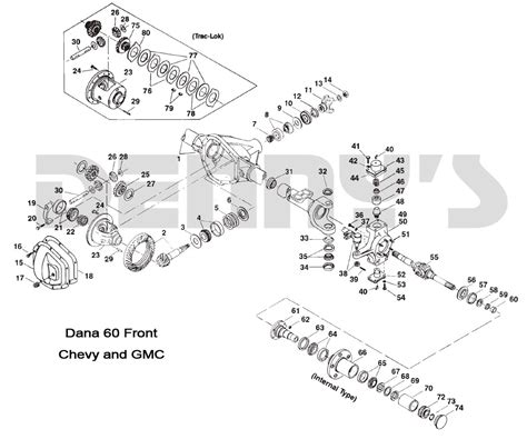 Chevy Dana Front Axle Diagram