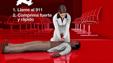 Vídeo instructivo de RCP usando sólo las manos de 2012 de la American