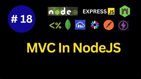 18 mvc models views and controllers in nodejs mvc pattern in hindi youtube
