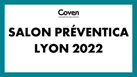 Coven au salon Préventica de Lyon YouTube