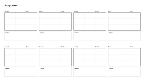 Plantilla De Storyboard Moqups