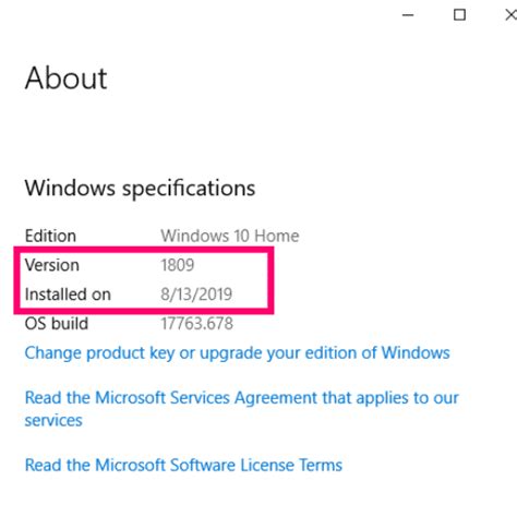 How To Check Windows 10 Version Howto Techno