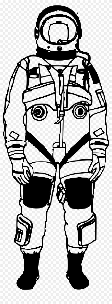 Astronaut Suit Outline