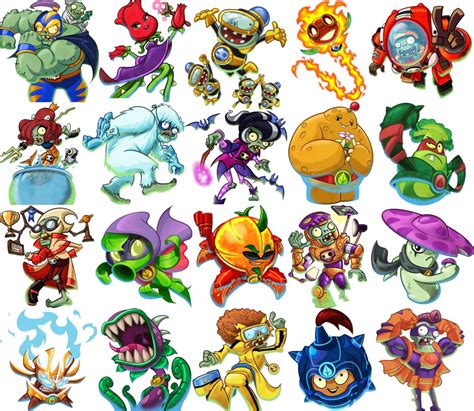 Printable Plants Vs Zombies Characters