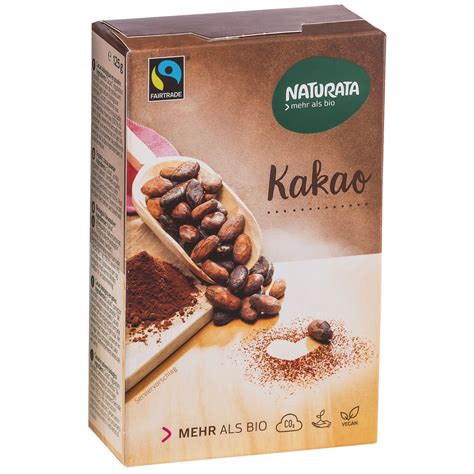 Naturata Bio Kakao schwach entölt 125 g Shop Apotheke