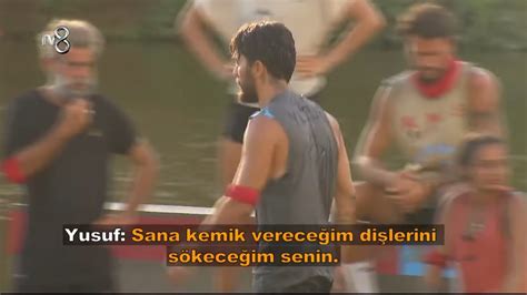 Survivorda Asena Ve Yusuf Büyük Kavga Ağır Küfürler Diskalifiye Şoku
