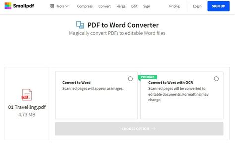 How To Convert PDF To Word With Smallpdf Free And Easily