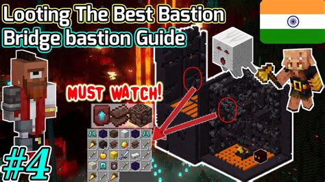 I Looted The Best Bastion In Minecraft Survival Treasure Room Bastion