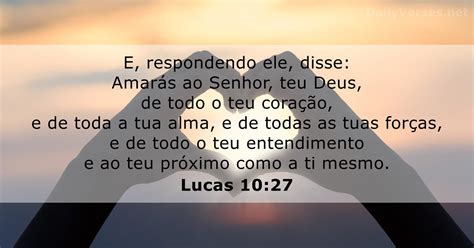 Lucas 10 27 Versículo da Bíblia DailyVerses net