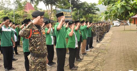 Menuju Resepsi 1 Abad NU Banser Ponorogo Adakan Kemah Bakti Dan Apel