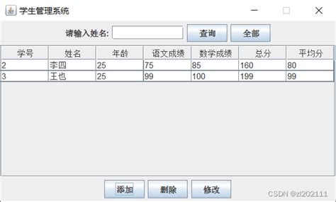 java期末小项目：java gui mysql 学生管理系统 新手如何用java编写一个期末项目 csdn博客