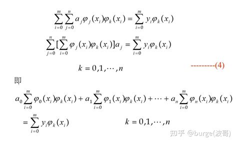 最小二乘法曲线拟合 含有matlab代码 知乎