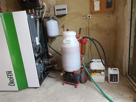 Installation d une chaudière à granulés de la marque OKOFEN modèle
