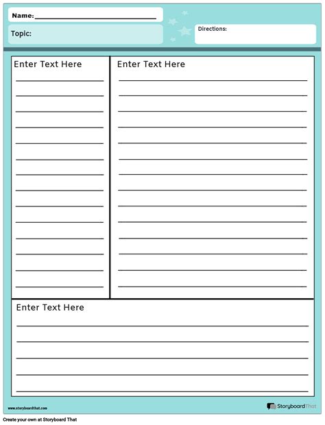 Farba na Výšku Cornell Notes 2 Storyboard od sk examples