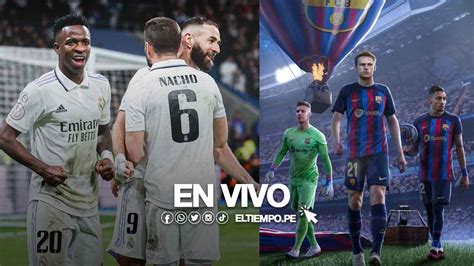 VER online Real Madrid vs Barcelona EN VIVO gratis por internet vía